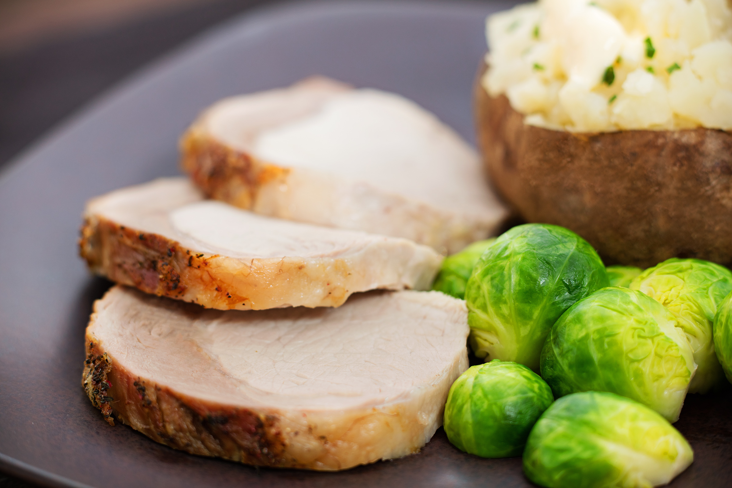 Pork Tenderloin plated up close – Indiana Packers Brand and Sales ...